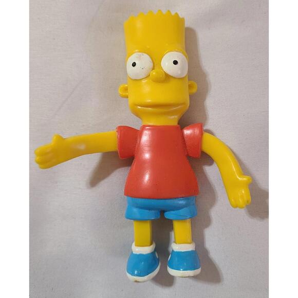 Toys | Vintage 202 Bart Simpson Action Figure Bendable Toy Nj Croce The ...